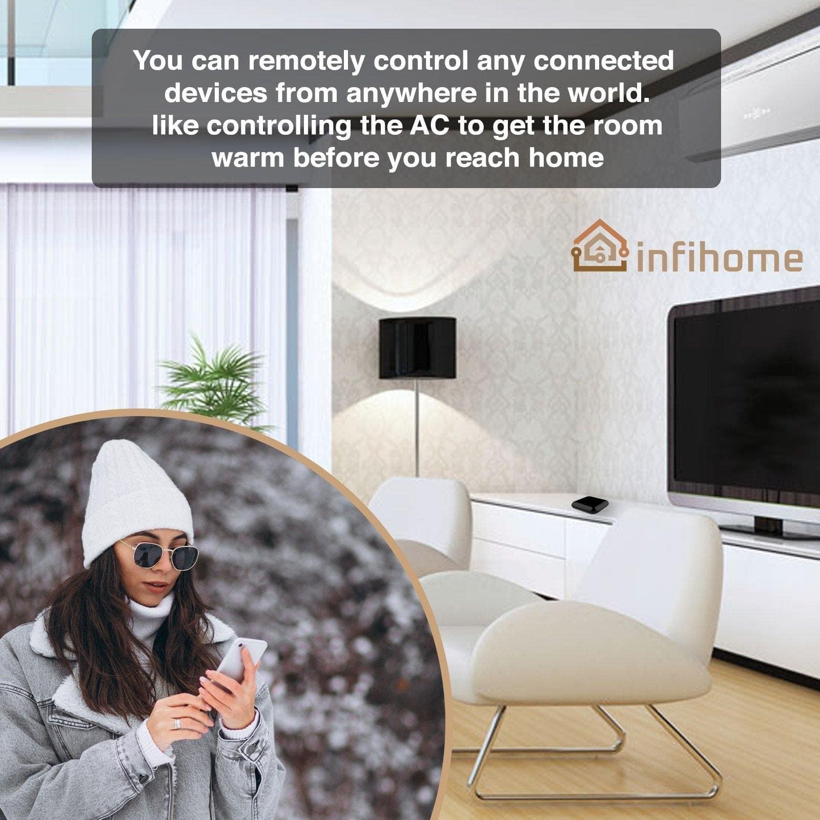 Smart IR/RF Remote Control, IR/RF Blaster, Universal Remote Controller ...