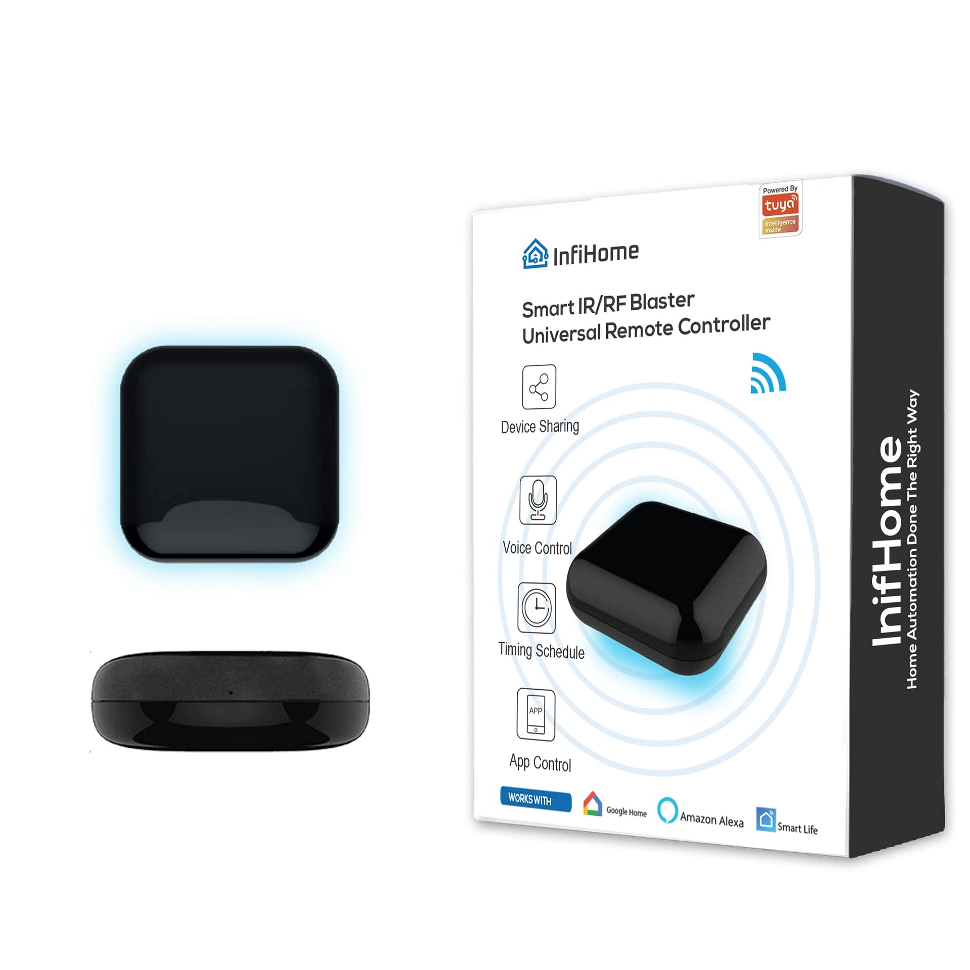 Smart IR/RF Remote Control, IR/RF Blaster, Universal Remote Controller ...